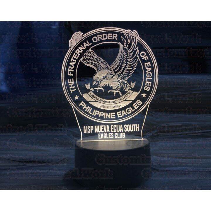 CUSTOMIZED MODERN LED LIGHTED TROPHY, TOKEN, PLAQUE & LAMPARA of Logo ...