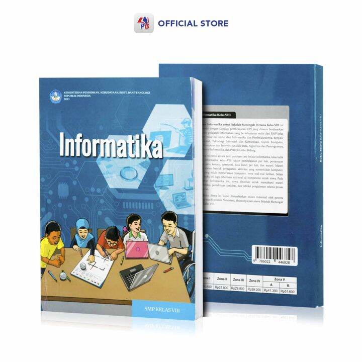 Buku Kurikulum Merdeka Siswa SMP Kelas VIII Informatika | Lazada Indonesia