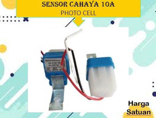 Sensor Cahaya Fotocell 10 A 220V Murah Sensor PHOTO CELL foto cell ...