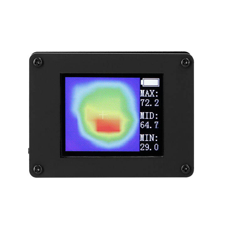 AMG8833_CP 1.8 Inch TFT Display Simple Portable Infrared Thermal Imager ...