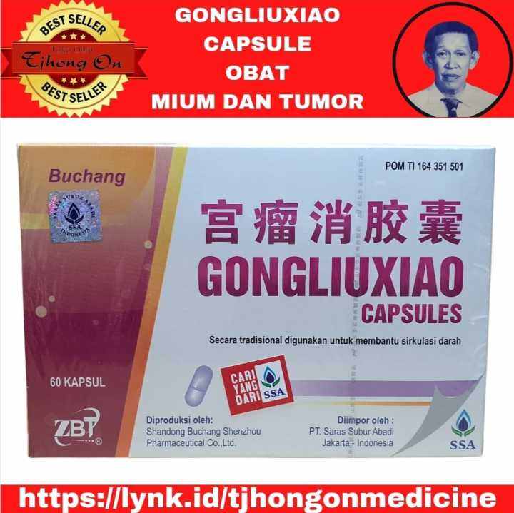 GONGLIUXIAO CAPSULE obat miom - mium - tumor - kista | Lazada Indonesia