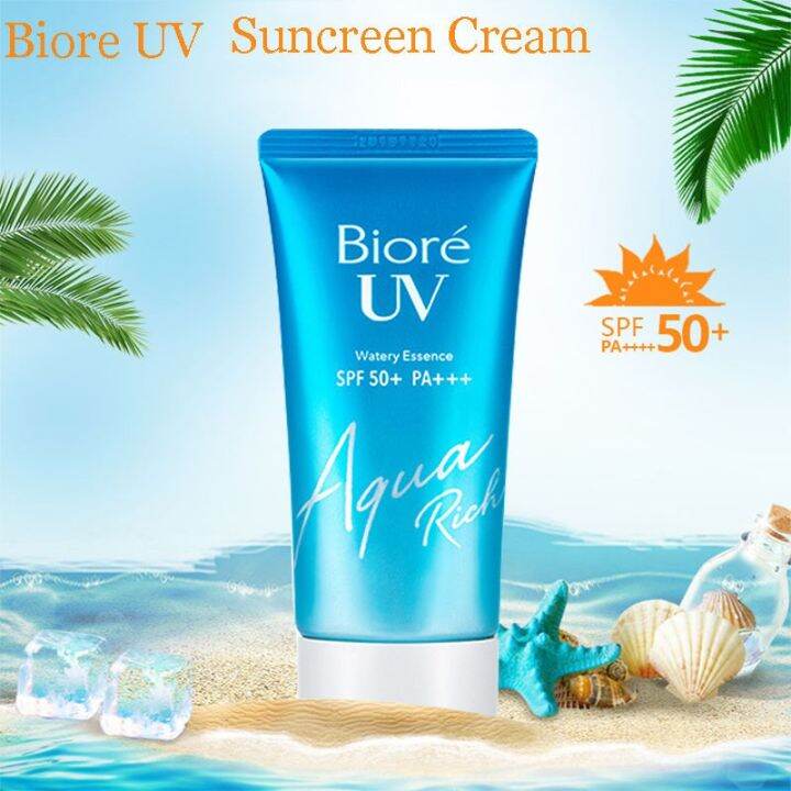 Biore UV Sunscreen cream SPF 50+ Body Whaterproof sweatproof ...