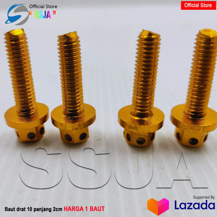 baut body probolt baut visor baut pro bolt ukuran 10 | Lazada Indonesia