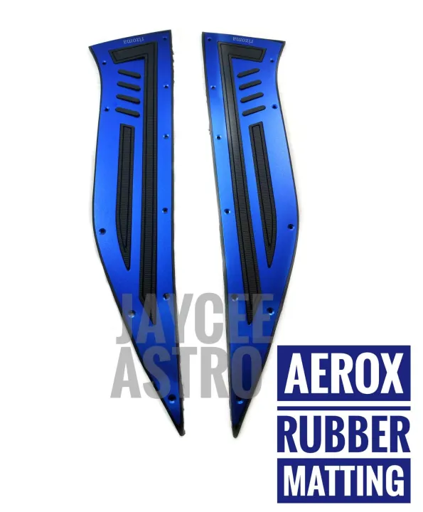 Aerox V1 footboard matting (Blue) Rizoma Brand | Lazada PH