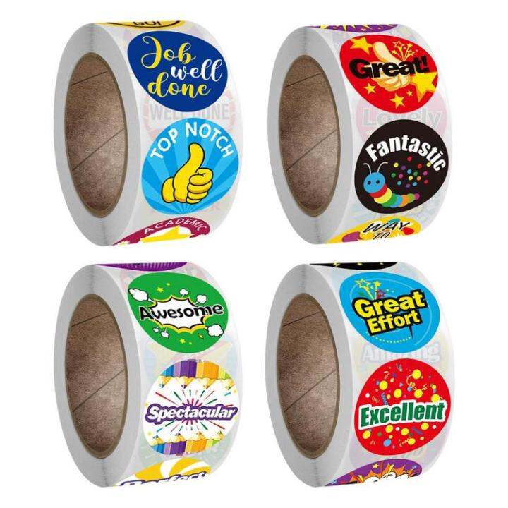 Classroom Stickers Well Done Animal Theme School Decals with ...