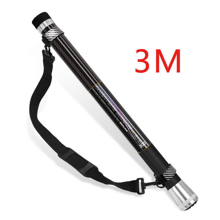 SANLIKE Retractable Fishing Landing Net Rod 3M/5M/6M/7M/8M Portable ...
