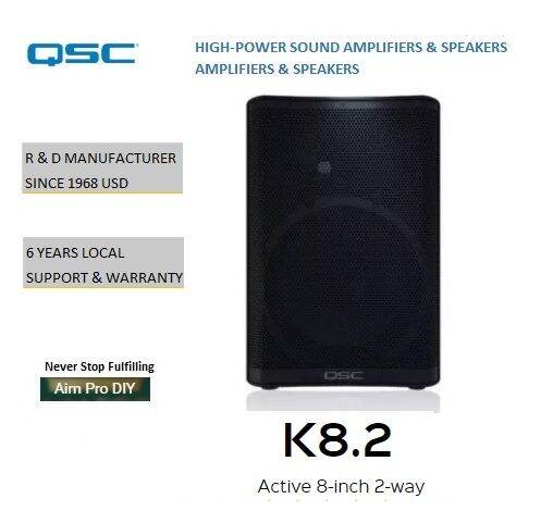 QSC - K8.2 SERIES - 2000W CLASS D AMPLIFIER MODULE - MULTIPURPOSE TWO ...