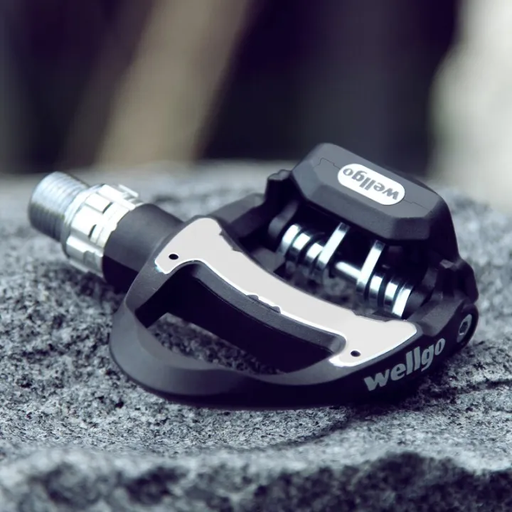 Wellgo Ultra-Light Carbon Bicycle Clipless Pedals With 3 Bearing For ...