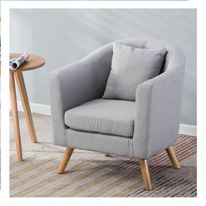 Ghế sofa đơn kèm gối vuông để phòng ngủ, Ghế sofa đẹp, Ghế sofa gỗ hiện ...