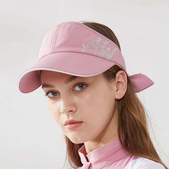 Cuje Azureway Titleist DESCENTE PG Genuine golf hat women's summer big ...