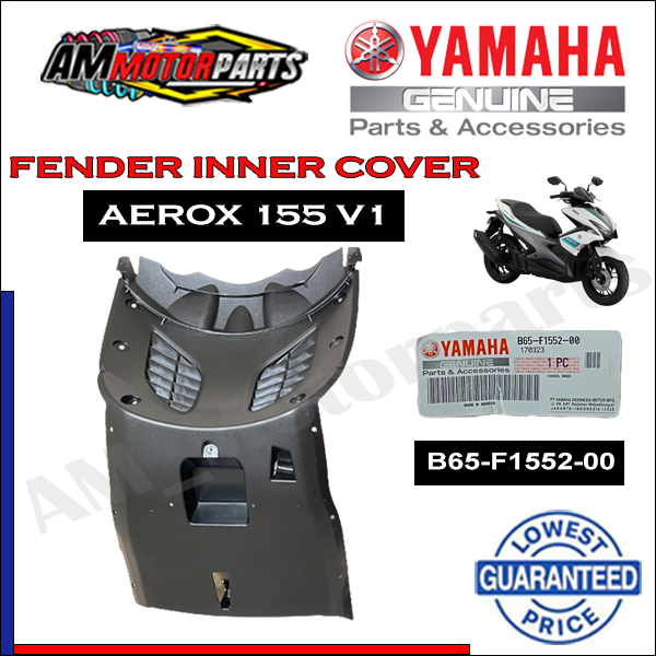 FENDER INNER COVER AEROX 155 V1 (B65-F1552-00) YAMAHA GENUINE | Lazada PH