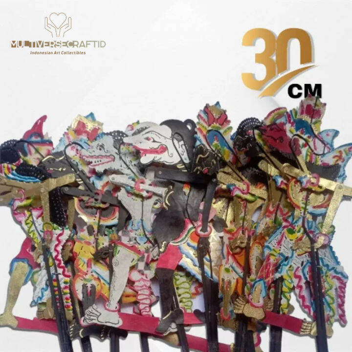 Miniatur Wayang Kulit Asli 30cm / Wayang Kulit ASLI Mini 30 cm Semua ...