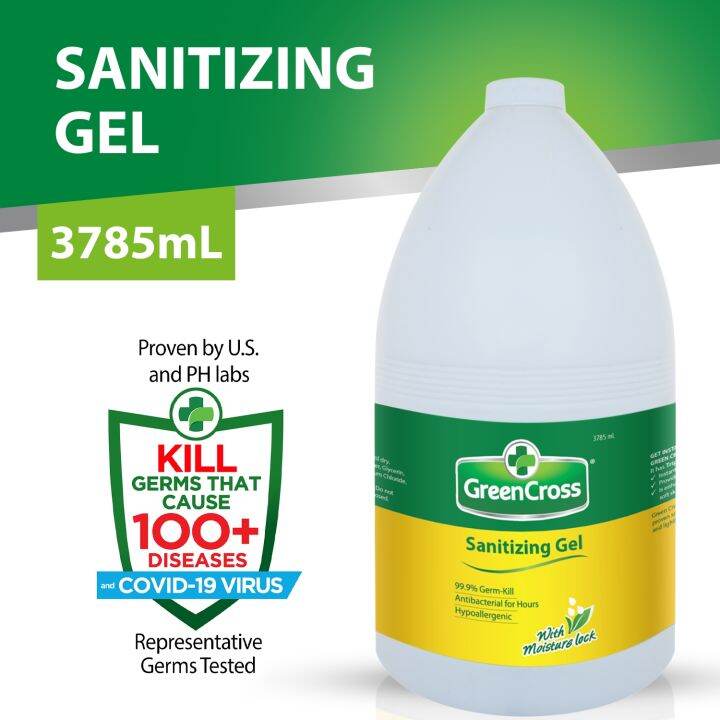 Green Cross Sanitizing Gel Regular 3785ml | Lazada PH