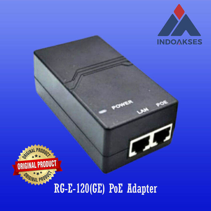 Ruijie RG-E-120 GE Power Over Ethernet Adaptor POE RG-E-120 POE Adaptor | Lazada Indonesia