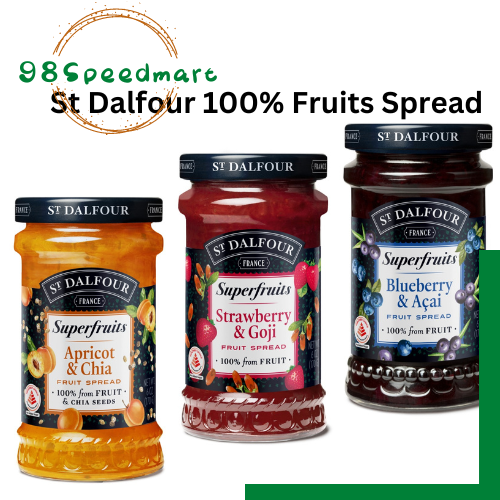 [98] St Dalfour Super Fruits Spread 170gm (100% Fruits) | Lazada