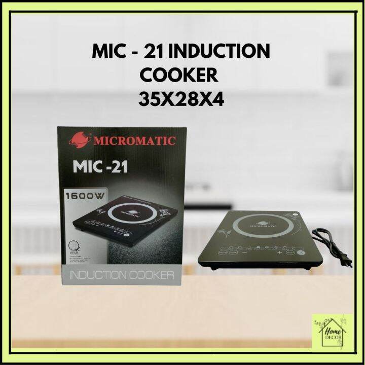Micromatic MIC-21 1600watts 8 Multiple Cooking Functions Induction Cooker Micromatic | Lazada PH