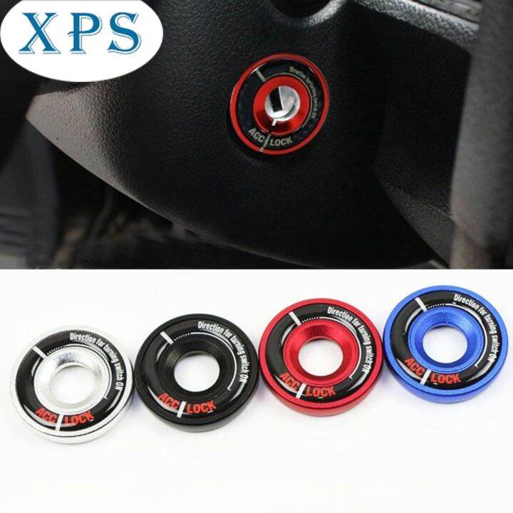 xps Luminous Car Ignition Switch Cover Sticker Key Hole Ring Decor for ...