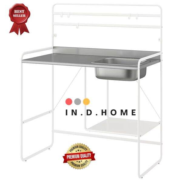 [ IKEA ] SUNNERSTA - 💥 Mini Kitchen Sink Racks Rak Dapur Sinki Besi ...