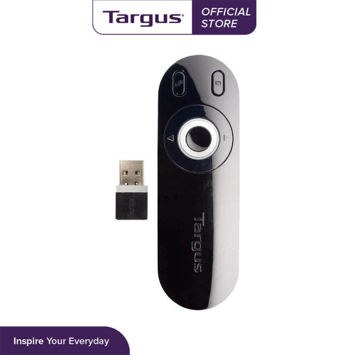 Targus AMP13AP Wireless Ergonomic Laser Presentation Remote with ...