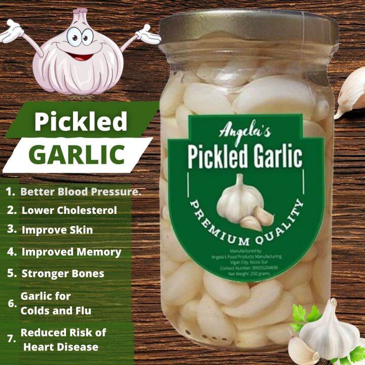 Pickled Garlic with Sriracha Pickled Products Ilocos Garlic Pickled ...
