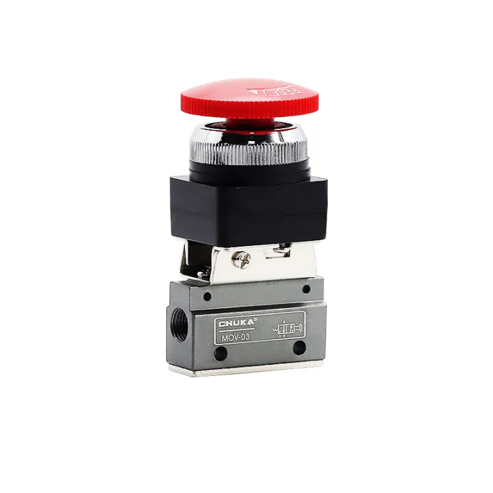 Mechanical Air Valve MOV-03 Hand Manual Valves 2 Position 3 Way 1/8 ...