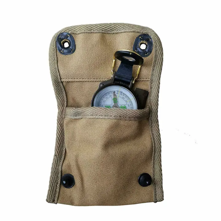 tomwang2012. WW2 US ARMY Compass Pouch Bag with Modern Compass Military ...