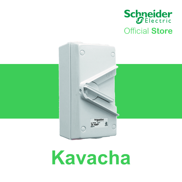 Schneider Electric Kavacha 440V 20A Triple Pole Isolator Switch | Lazada