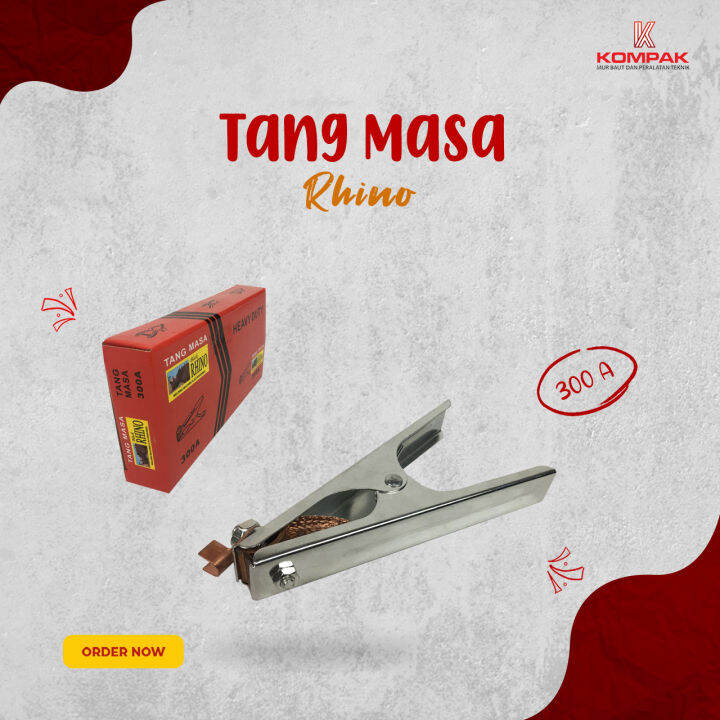 Rhino Tang Las / Stang Las / Tang Masa / Tang Jepit 300A TANG MASSA ...