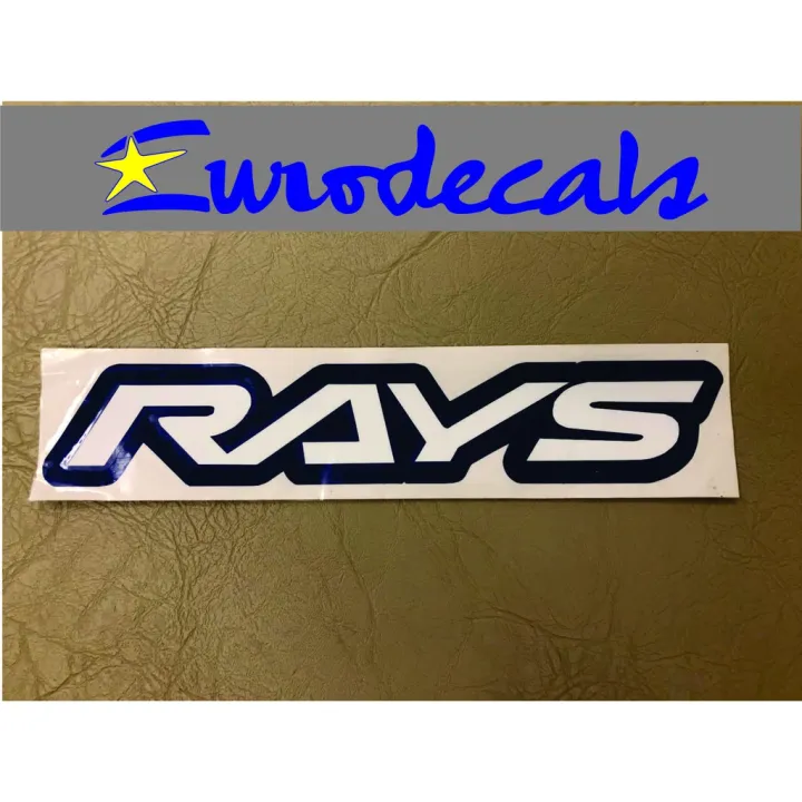 RAYS sticker TE37 Rays Vinyl sticker | Lazada PH