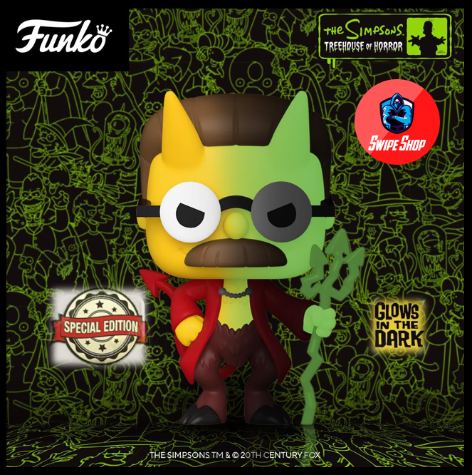 Funko Pop Devil Flanders Glow Exclusive The Simpsons | Lazada PH