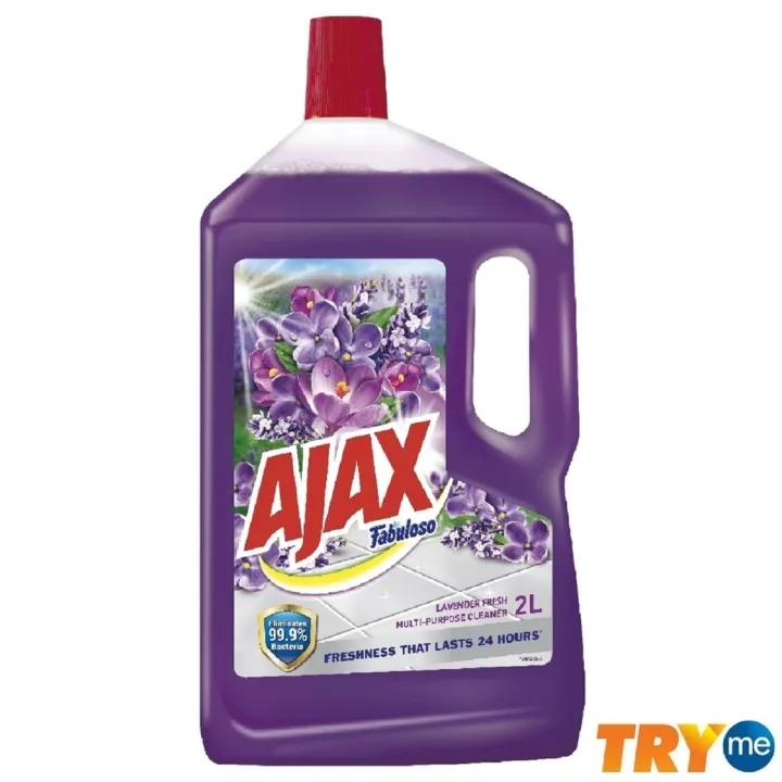 Ajax Fabuloso Floor Cleaner Liquid 2L - Lavender | Lazada