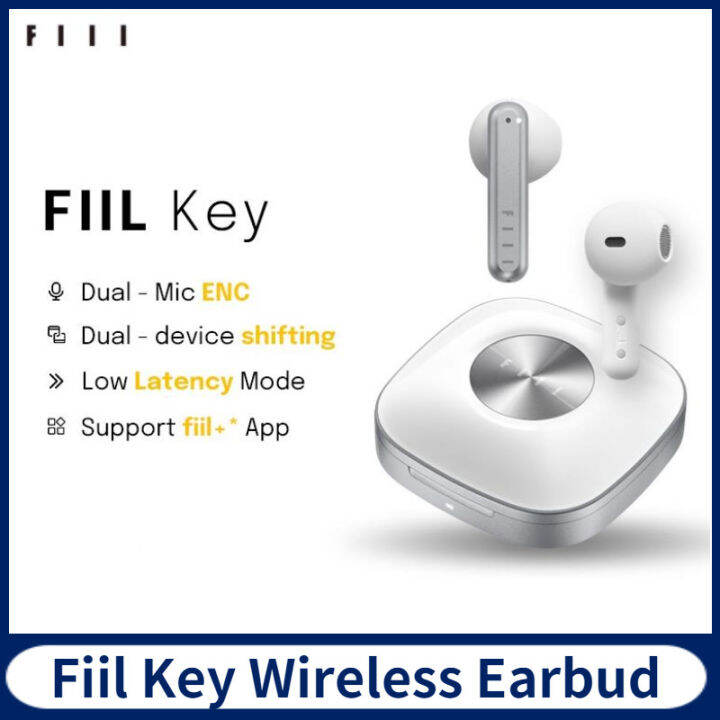 [Ship within 24 hours]Original FIIL Key Bluetooth 5.3 Earphone TWS Wireless Earbuds With 15EQs ...