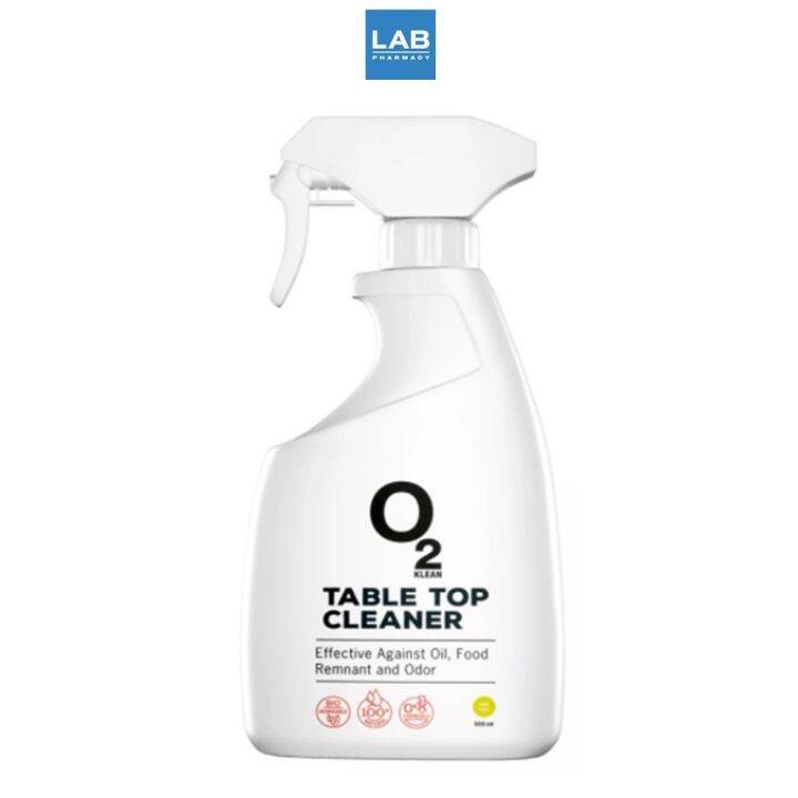 O2 Klean Table Top Cleaner 500 ml. โอทูคลีน เทเบิล ท็อป คลีนเนอร์ ...