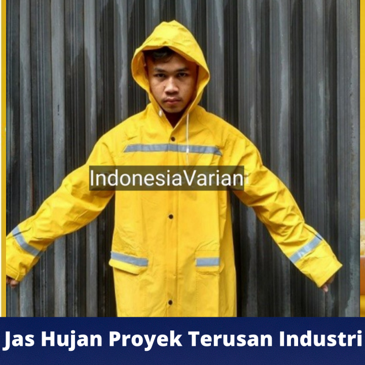 SALE Jas hujan kuning menyala standar proyek Industri Scotlight Aether ...