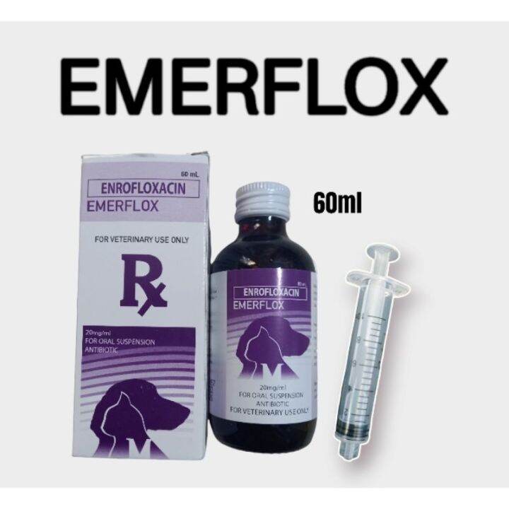 Emerflox Enrofloxacin 60ml | Lazada PH