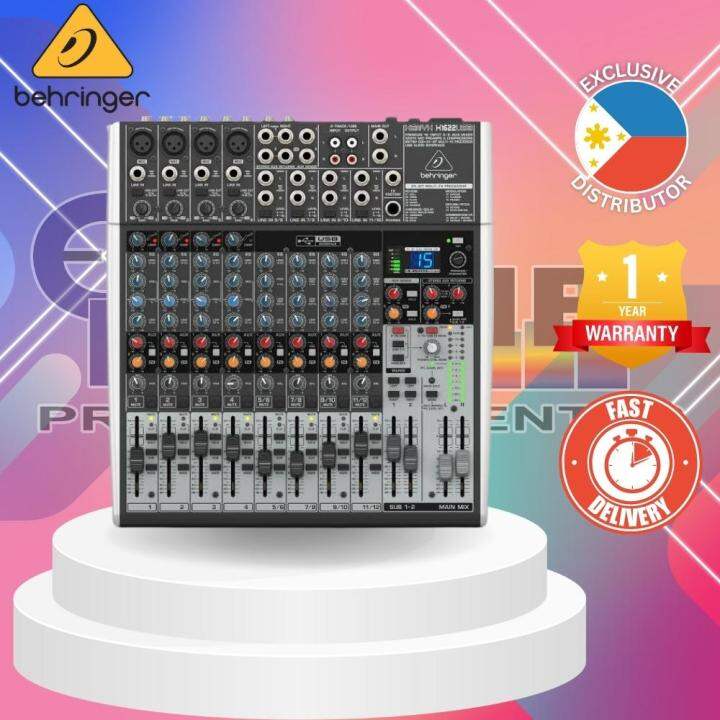 Behringer Xenyx X1622USB Premium 16-Input 2/2-Bus Mixer with Xenyx Mic ...