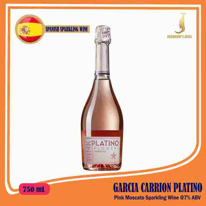 Platino Pink Moscato Sparkling Wine 750mL | Lazada PH