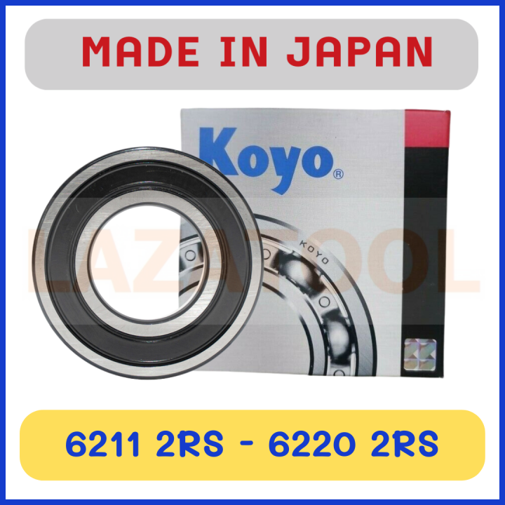 KOYO 6211 2RS 6212 2RS 6213 2RS 6214 2RS 6215 2RS 6216 2RS 6217 2RS 6218 2RS 6220 2RS ตลับลูกปืน ...