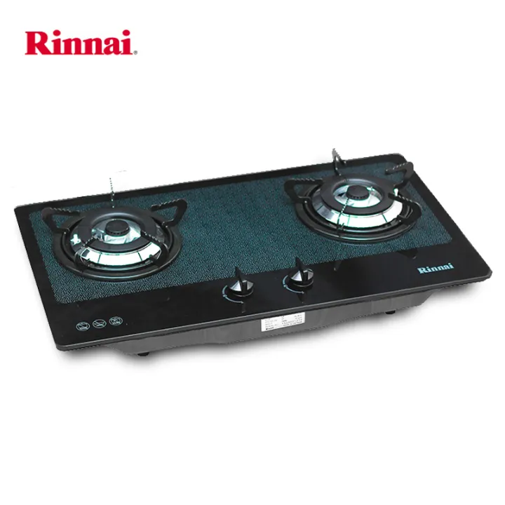 Bếp gas âm RINNAI RVB-2BG(D)N - Chén đồng có đầu hâm, Ngắt gas tự động ...