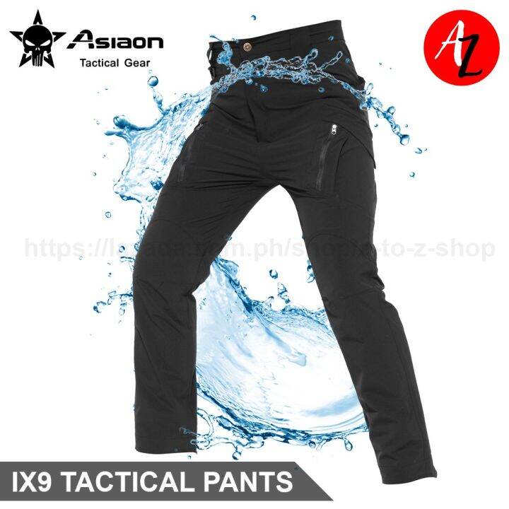 ASIAON IX9 Water-Repellent Lightweight Cargo Tactical Combat Pants Army ...