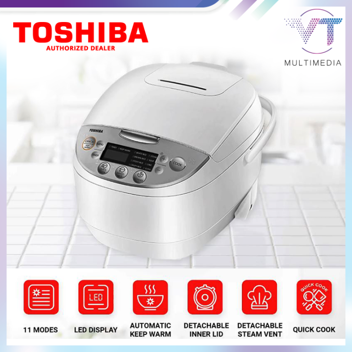 Toshiba 1.8L Digital Rice Cooker RC-18DH1NMY | Lazada