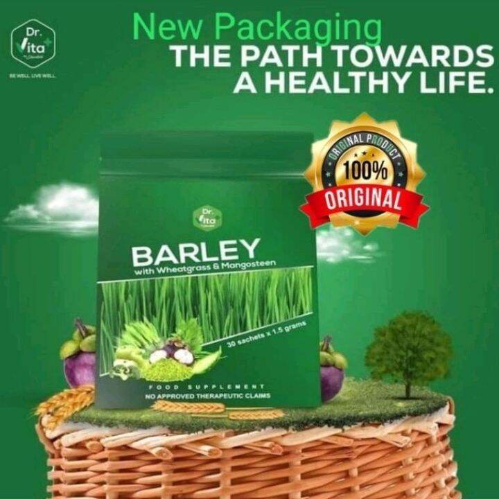 ♦Authentic Dr. Vita Barley with Wheatgrass and Mangosteen♘ | Lazada PH