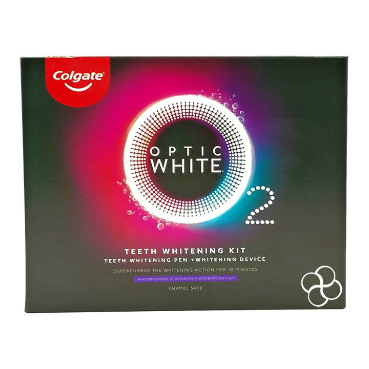 Colgate Optic White O2 Teeth Whitening Kit | Lazada PH