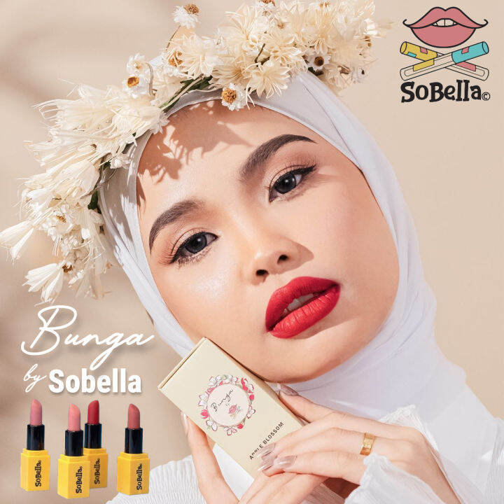 [PROMO Clearance Stock] Sobella Bunga Edition Baby Lipstick / So Bella ...