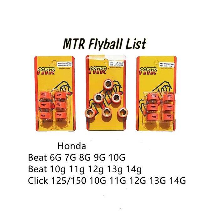 Yasuo Mtr Motorcycle Flyball List For BEAT Fi Click125 150 | Lazada PH