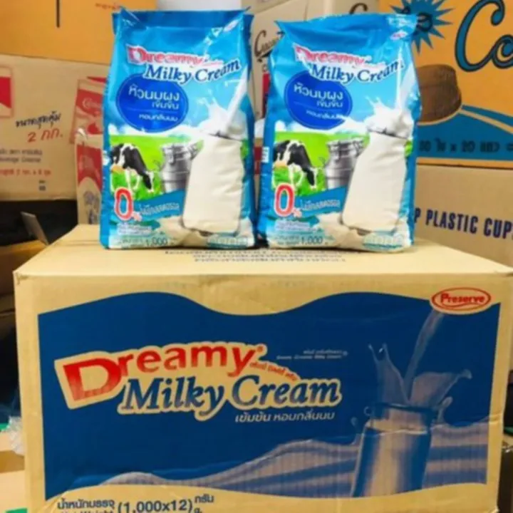 ถูกสุด! หัวนมผงเข้มข้น ดรีมมี่ Dreamy Milky Cream 1000g | Lazada.co.th