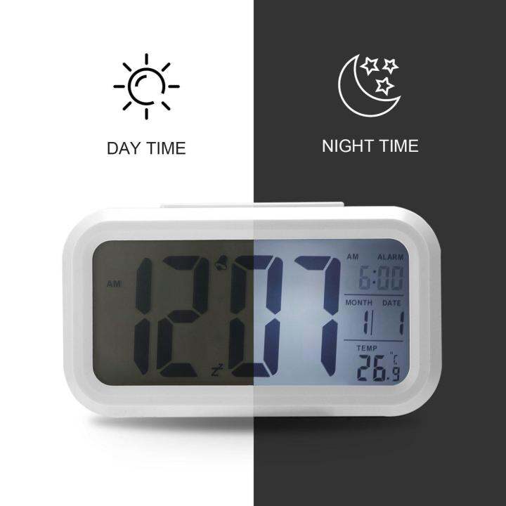 OPTICALLY CONTROLLED LIQUID CRYSTAL DEVICE ALARM CLOCK (ASSORTED COLOR ...