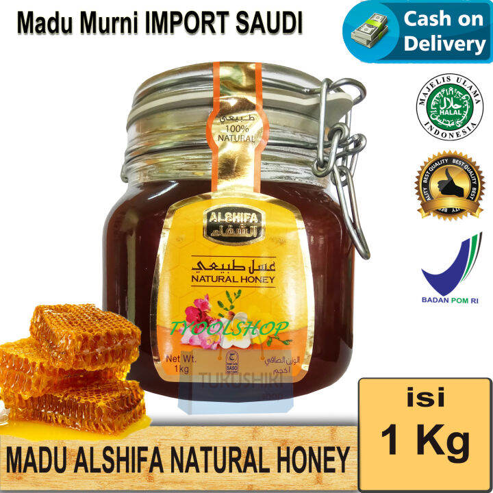 MADU Al Shifa Madu Arab Natural Honey Original - 1Kg | Lazada Indonesia