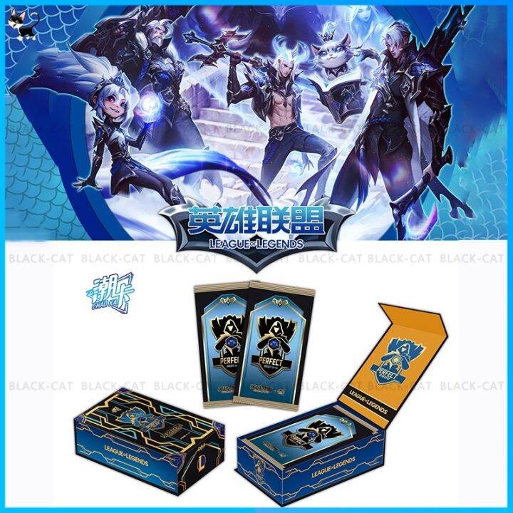 ⊙ ♂ League of Legends Collection Cards LOL Game Collection Cards-1pack ...