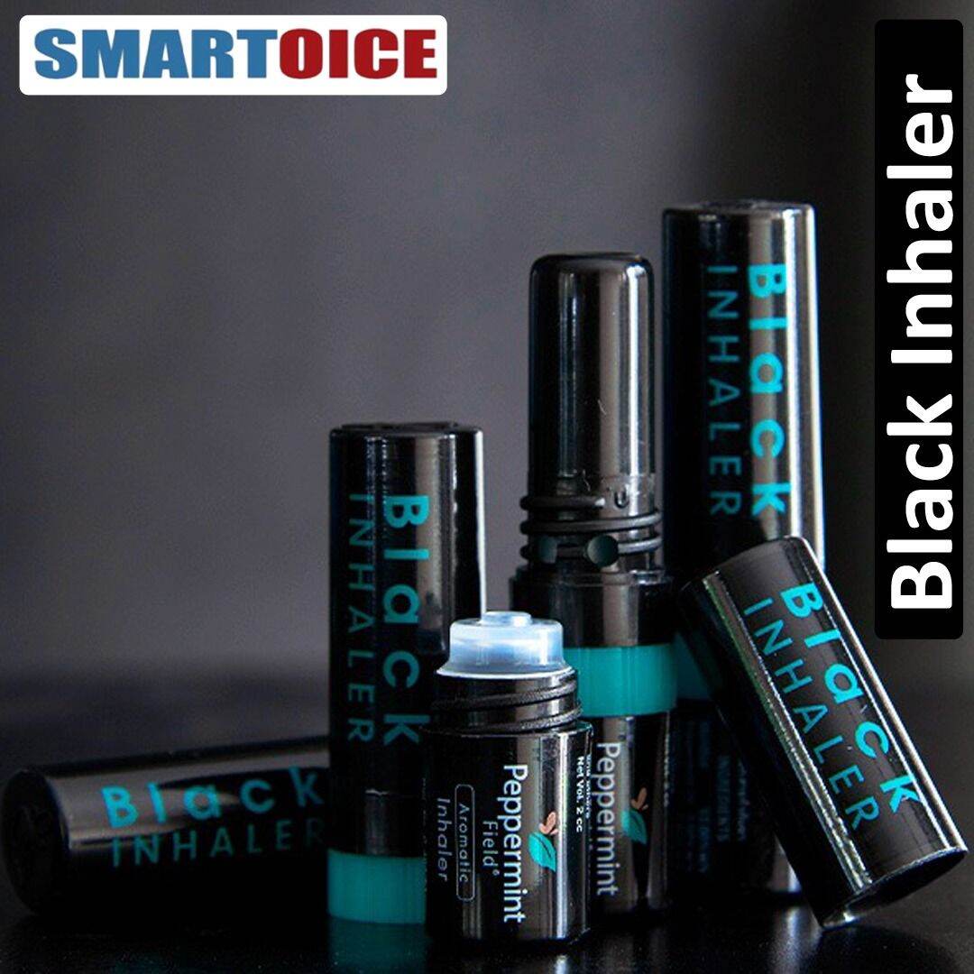 Peppermint Field Black Inhaler ยาดมแบล็คอินเฮเลอร์ ตราเป๊ปเปอร์มิ้นท์ ...